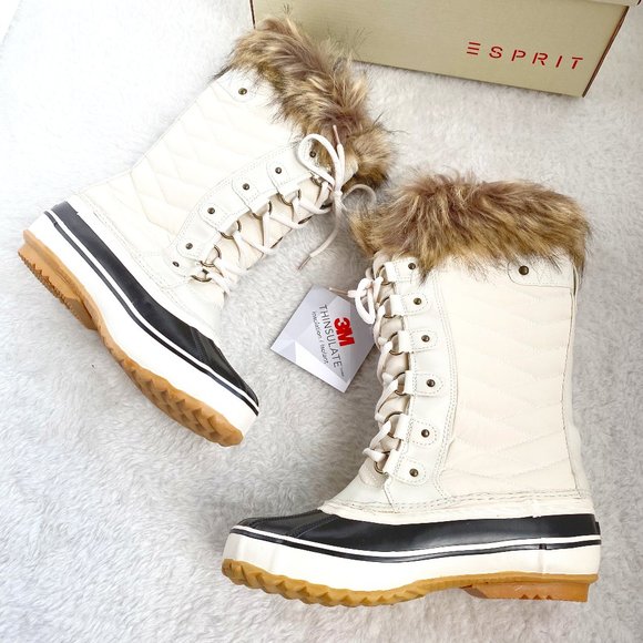 Esprit Boots With Fur
